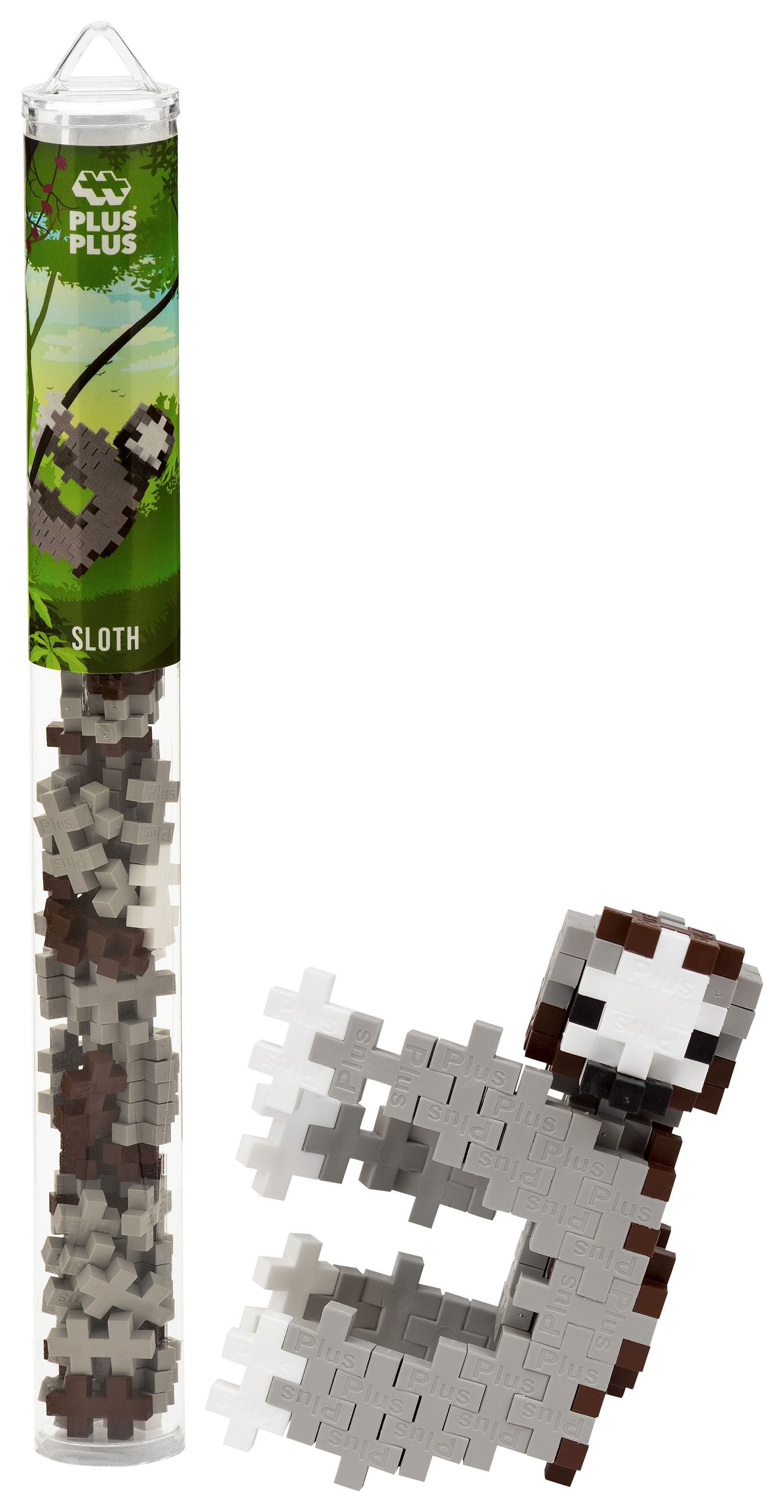 Plus-Plus 70-Piece Sloth Mini Maker Tube | Cabela's